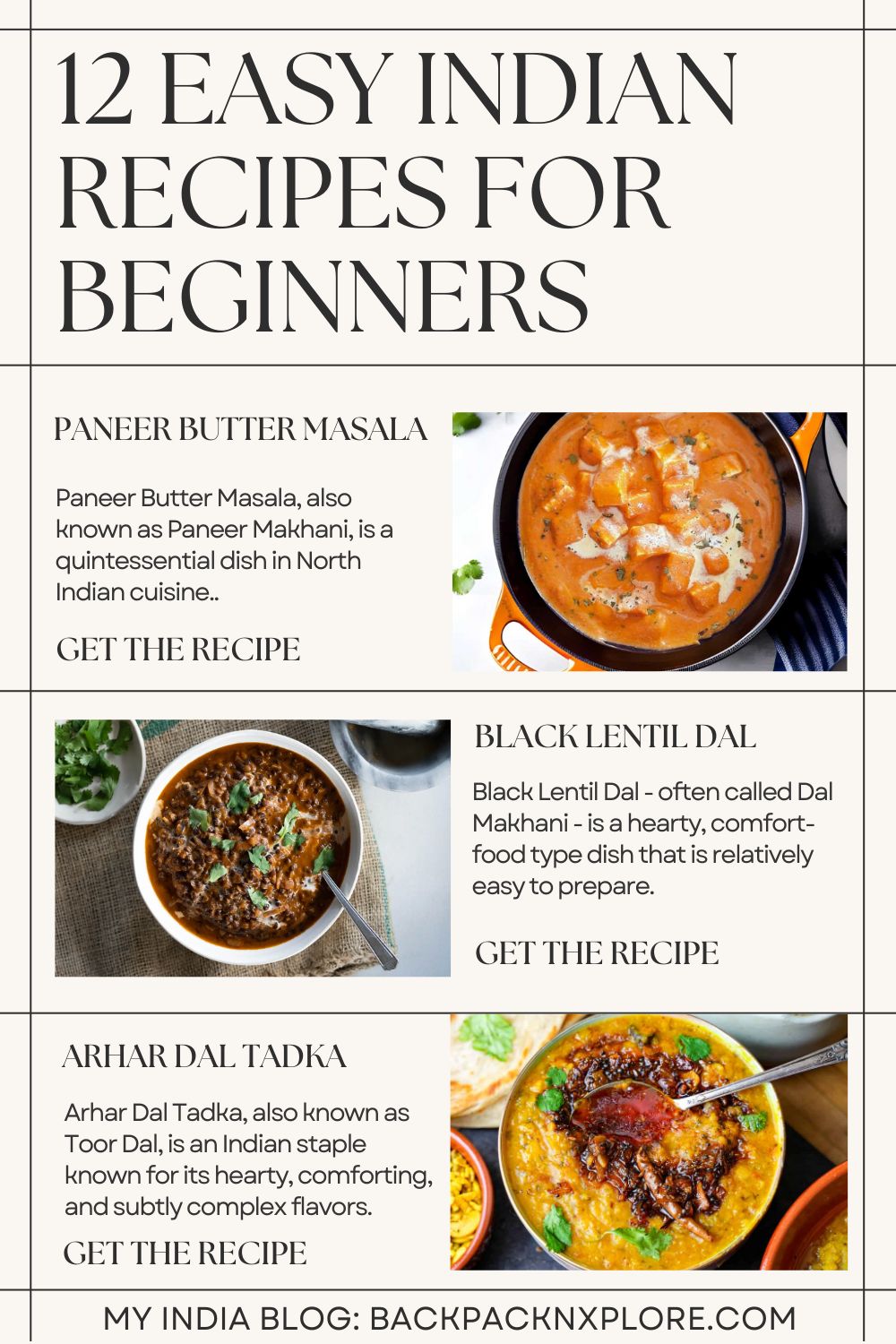 12 Easy Indian Recipes For Beginners